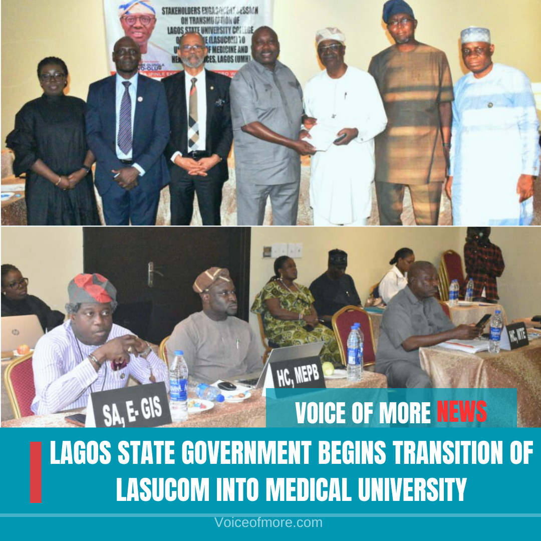 LAGOS STATE GOVERNMENT BEGINS TRANSITION OF LASUCOM INTO MEDICAL ...